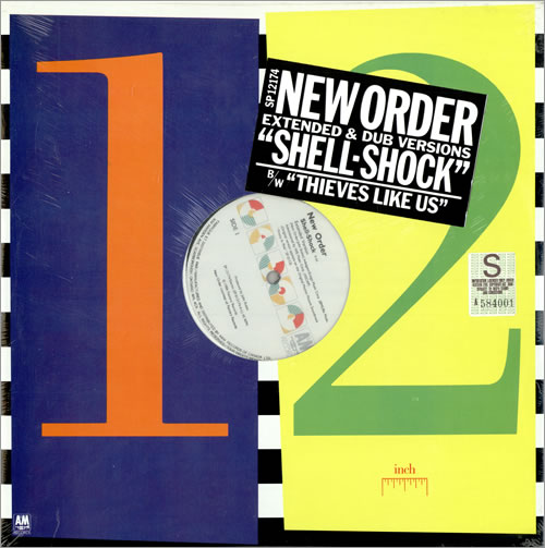 New Order Shellshock Canadian 12" vinyl single (12 inch record / Maxi ...