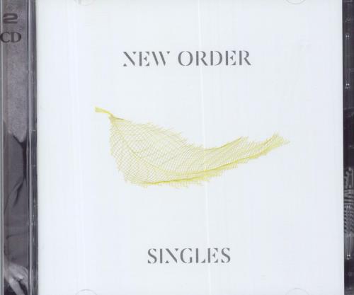 New Order Singles UK 2 CD album set (Double CD) (821839)