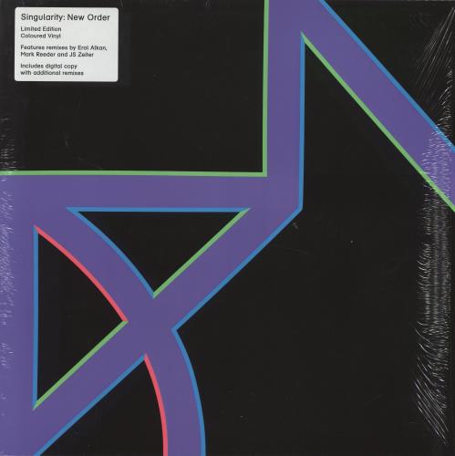 New Order Singularity - Purple Vinyl Japanese 12" vinyl single (12 inch ...