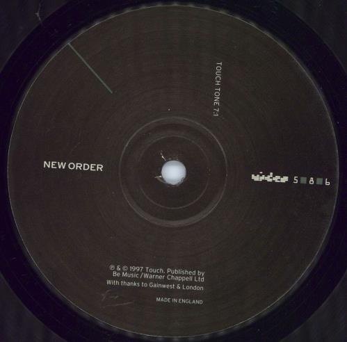 New Order Video 5-8-6 UK 12" vinyl single (12 inch record / Maxi-single ...