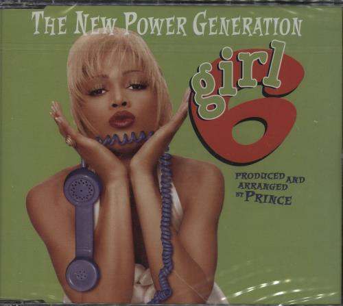 New Power Generation Girl 6 German CD single (CD5 / 5") (127478)