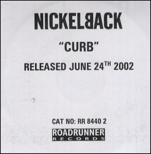Nickelback Curb UK Promo CD-R acetate (219177)