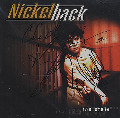 Nickelback The State - Fully Autographed US CD album (CDLP) (365855)