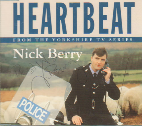 Nick Berry Heartbeat - Autographed Austrian CD single (CD5 / 5") (639111)