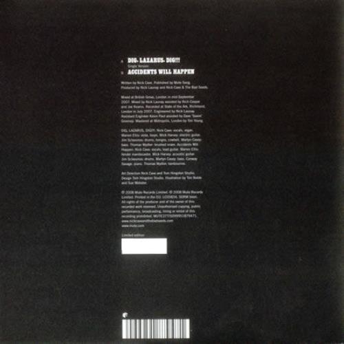 Nick Cave Dig, Lazarus, Dig!!! UK 7" vinyl single (7 inch record / 45 ...