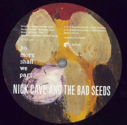 Nick Cave No More Shall We Part - 180 Gram Vinyl UK 2-LP vinyl record set (Double LP Album) (823831)