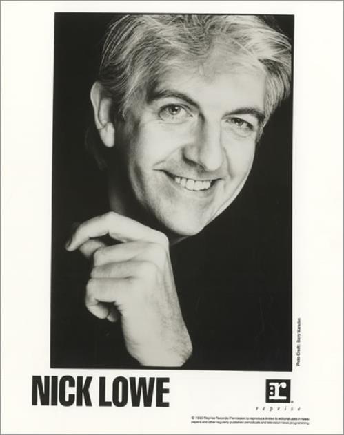 Nick Lowe Party Of One US Promo media press pack (456111) PRESS PACK