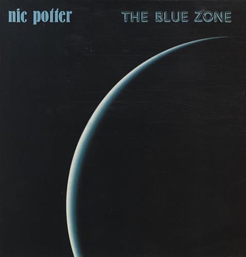 Nic Potter The Blue Zone UK vinyl LP album (LP record) (341665)