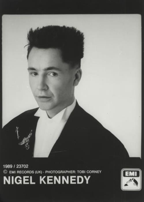 Nigel Kennedy Publicity Photographs Dutch Promo photograph (413196 ...
