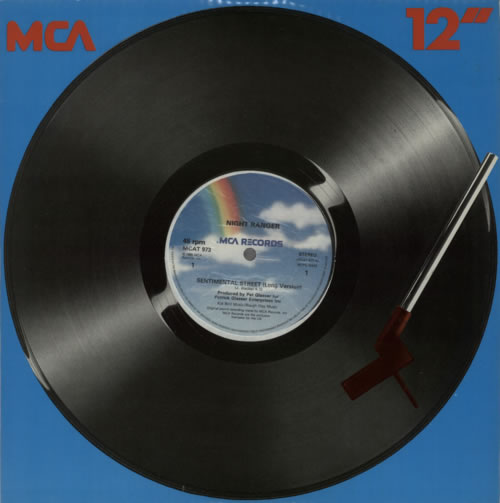 Night Ranger Sentimental Street UK 12" vinyl single (12 inch record ...