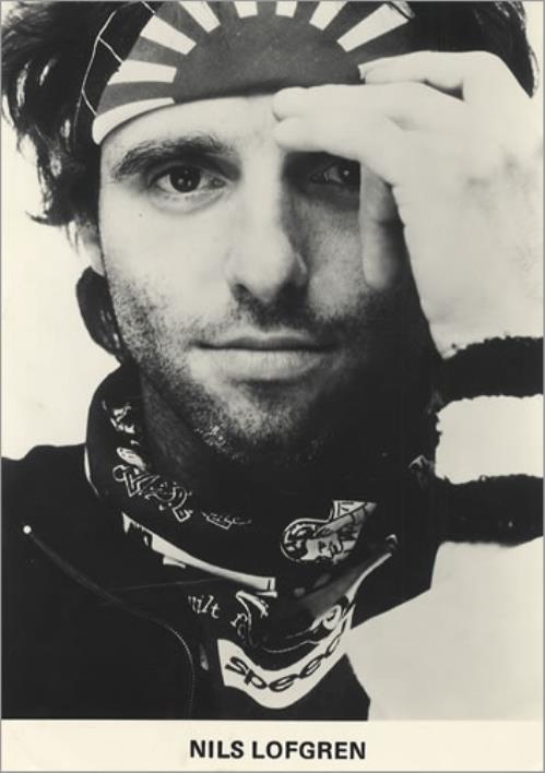 Nils Lofgren Flip Dutch Promo photograph (413223) PUBLICITY PHOTO