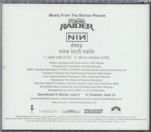 Nine Inch Nails Deep US Promo CD single (CD5 / 5") (186665)