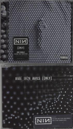 Nine Inch Nails Only UK CD/DVD single set (329616)