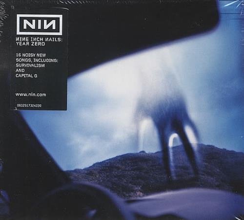 Nine Inch Nails Year Zero UK CD album (CDLP) (396665)