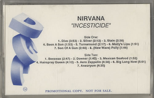 Nirvana Incesticide Albumcover