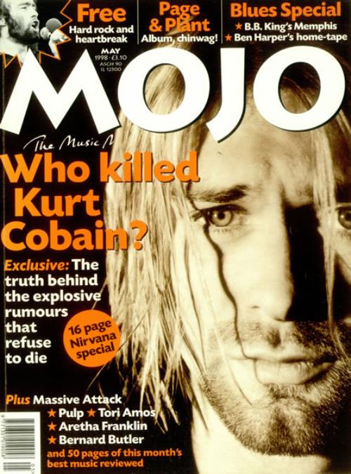 Nirvana (US) Mojo UK magazine (447576) MAY 1998