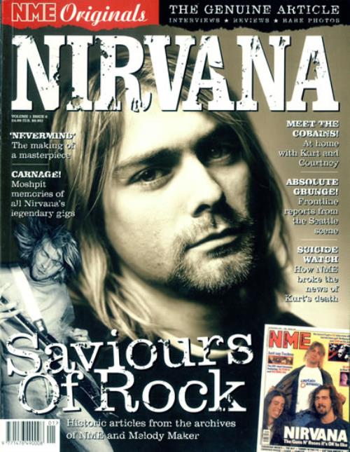 Nirvana (US) NME Originals UK magazine (486000) VOLUME 1 ISSUE 6