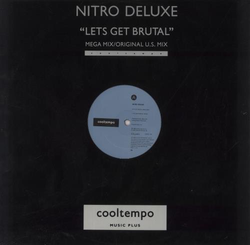 Nitro Deluxe Lets Get Brutal UK 12" vinyl single (12 inch record / Maxi ...