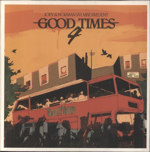 Norman Jay Good Times 4 UK 2-LP vinyl record set (Double LP Album) (793617)