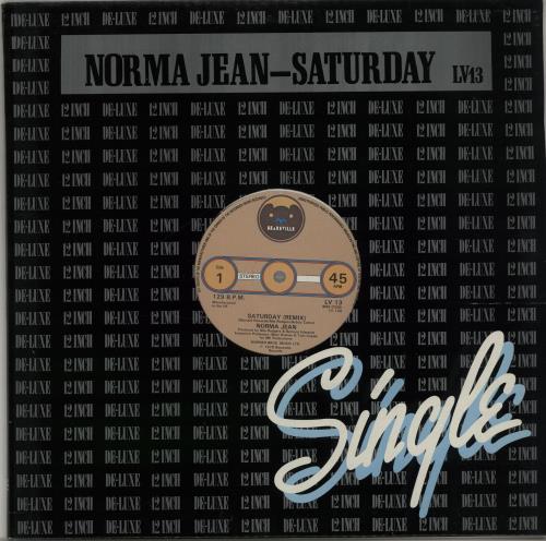 Norma Jean Wright Saturday (Remix) UK 12" vinyl single (12 inch record ...
