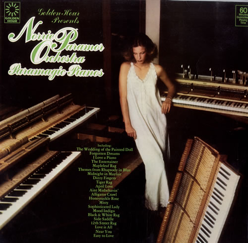 Norrie Paramor Paramagic Pianos UK vinyl LP album (LP record) (560919)
