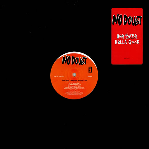 No Doubt Hey Baby US Promo 12" vinyl single (12 inch record / Maxi ...