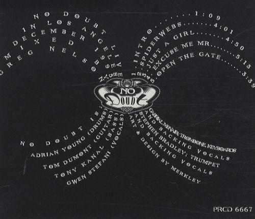 No Doubt Live In Los Angeles December 1995 US Promo CD single (CD5 / 5 ...