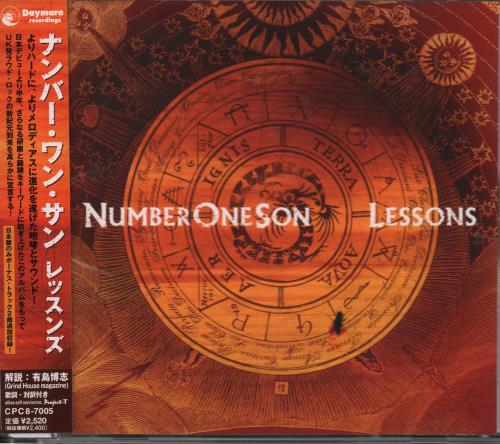 Number One Son Lessons Japanese Promo CD album (CDLP) (668413)