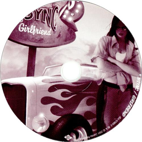 N Sync Girlfriend US Promo CD single (CD5 / 5") (207067)