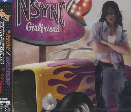 N Sync Girlfriend Japanese Promo CD single (CD5 / 5") (212804)