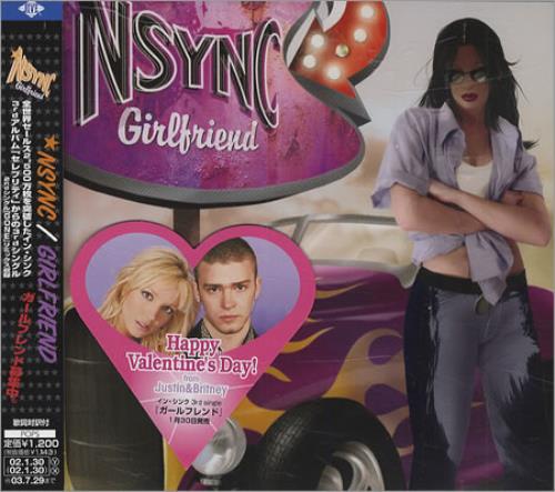 N Sync Girlfriend Japanese Promo CD single (CD5 / 5") (213259)