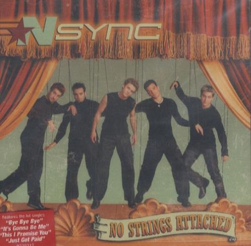 N Sync No Strings Attached Australian CD album (CDLP) (153381)