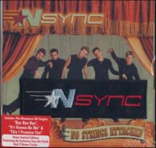 N Sync No Strings Attached Singapore CD album (CDLP) (155099)