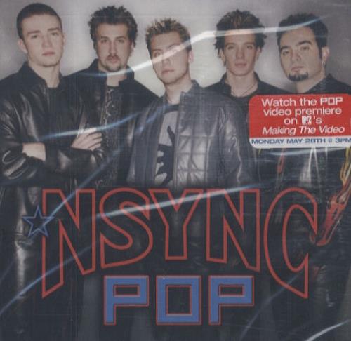 N Sync Pop US Promo CD single (CD5 / 5") (187031)