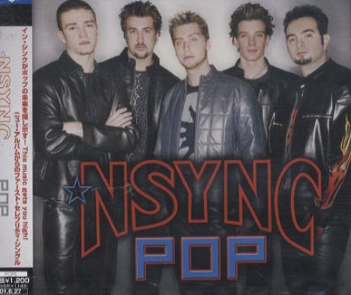 N Sync Pop Japanese Promo CD single (CD5 / 5") (191722)
