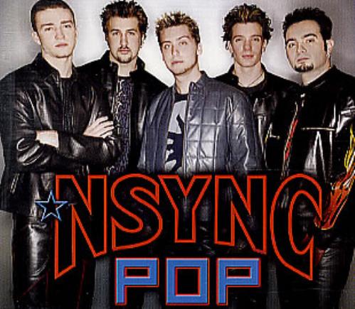 N Sync Pop UK CD single (CD5 / 5") (299106)