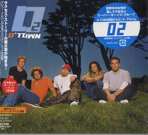 O-Town O2 Two Japanese Promo CD album (CDLP) (251010)