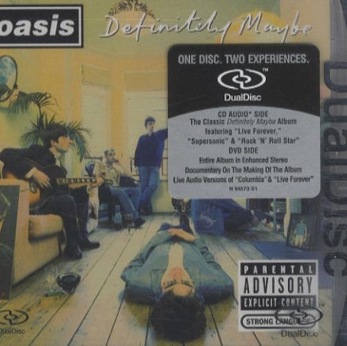 Oasis Definitely Maybe US Dual Disc (442998)