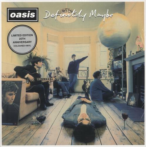 Oasis Definitely Maybe: 25th Anniversary - Sealed UK 2-LP vinyl record ...