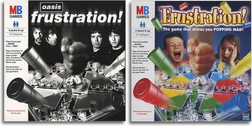 Oasis Frustration! - Board Game - Sealed UK Promo memorabilia (386376 ...