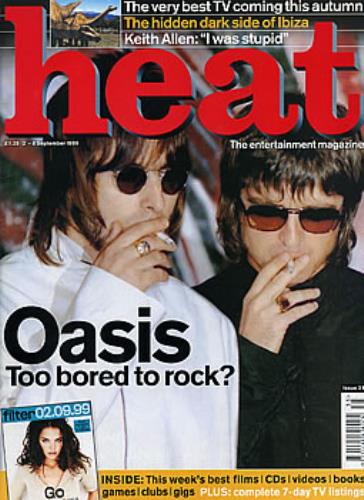 Oasis Heat - September/December 1999 UK magazine (296693) 2-8 SEPT/9-15 ...