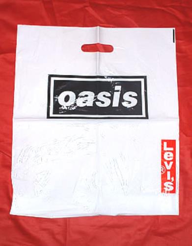 Oasis Levi Carrier Bag UK memorabilia (299680)