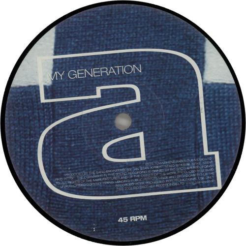 Oasis My Generation UK Promo 12" vinyl single (12 inch record / Maxi ...