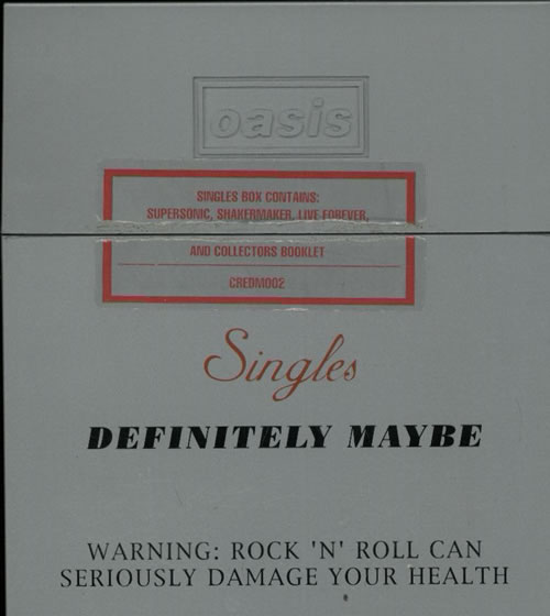 Oasis Singles - Both Boxes - Complete UK CD Single Box Set (454687)