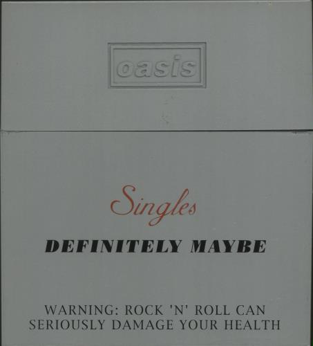 Oasis Singles - Both Boxes UK CD Single Box Set (686684)