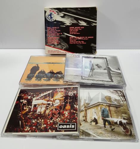 Oasis The Singles Collection Volume 1 & 2 Canadian CD Single Box Set ...