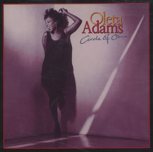 Oleta Adams Circle Of One Japanese Promo CD single (CD5 / 5") (173659)