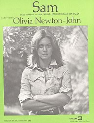 Olivia Newton John Sam UK sheet music (162472) SHEET MUSIC