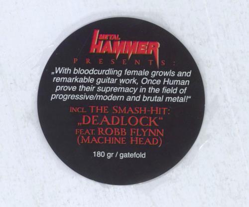 Once Human Scar Weaver - 180gram UK vinyl LP album (LP record) (821068)