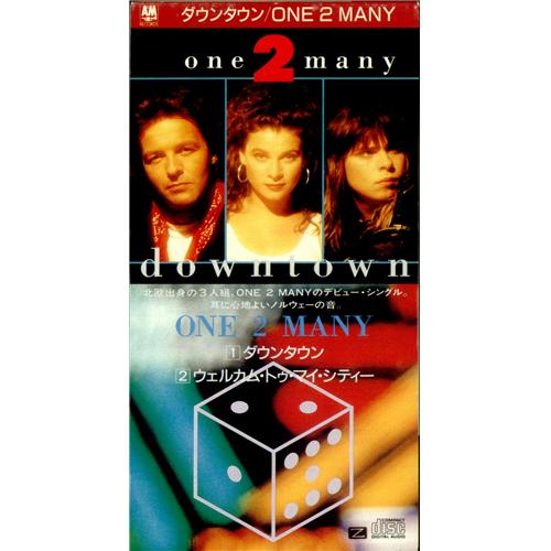 One 2 Many Downtown Japanese 3" CD single (CD3) (426877)